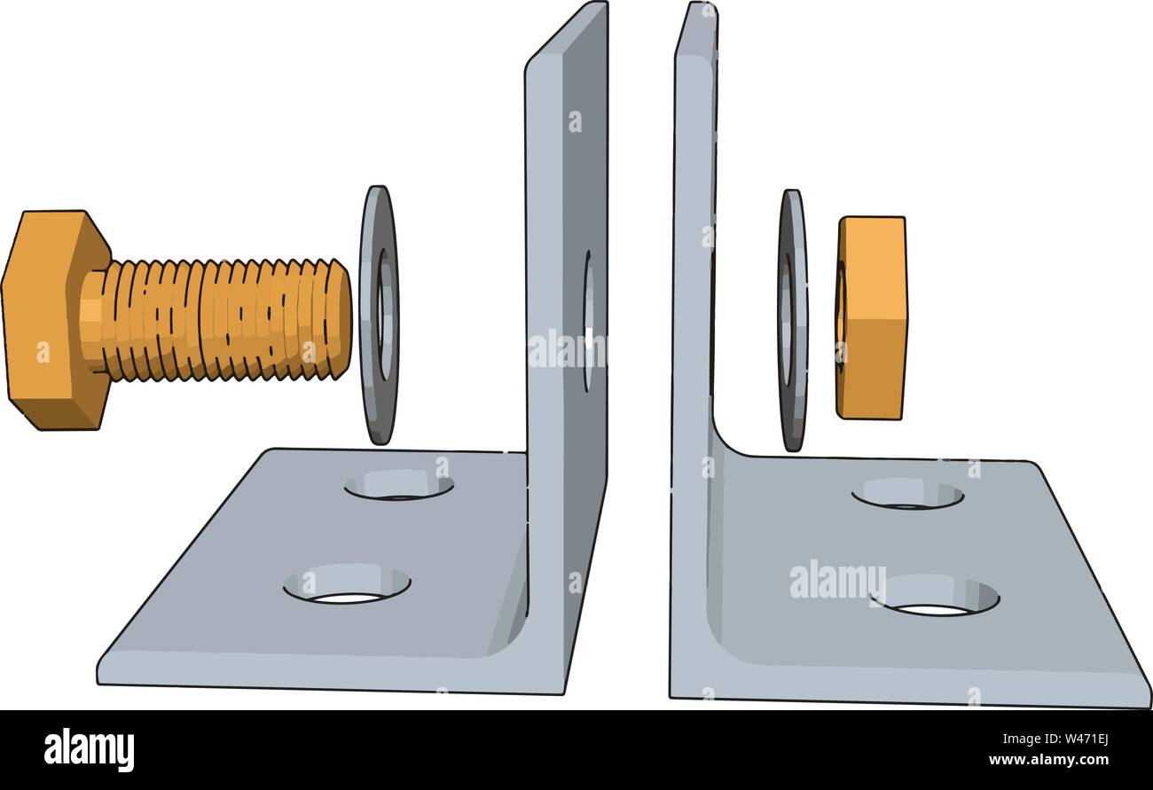 White lever, illustration, vector on white background Stock Vector ...