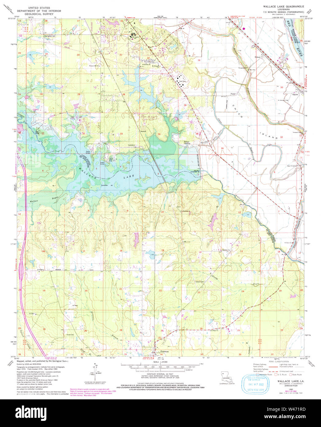 Map of wallace Cut Out Stock Images & Pictures - Alamy