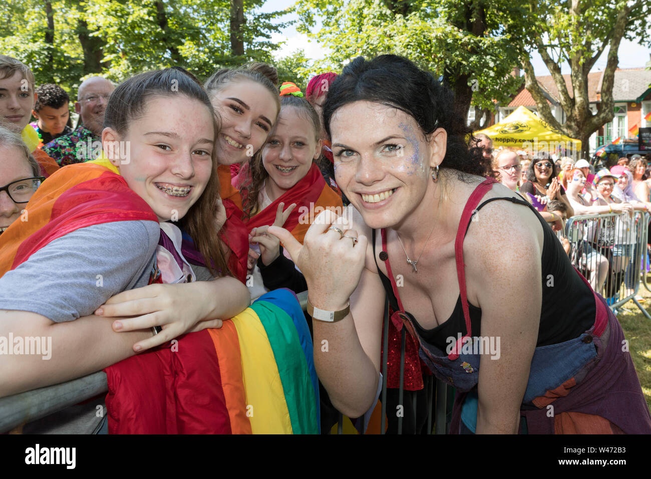 Southend on Sea, UK. 20th July, 2019. Jordan Gray, headline act at the ...