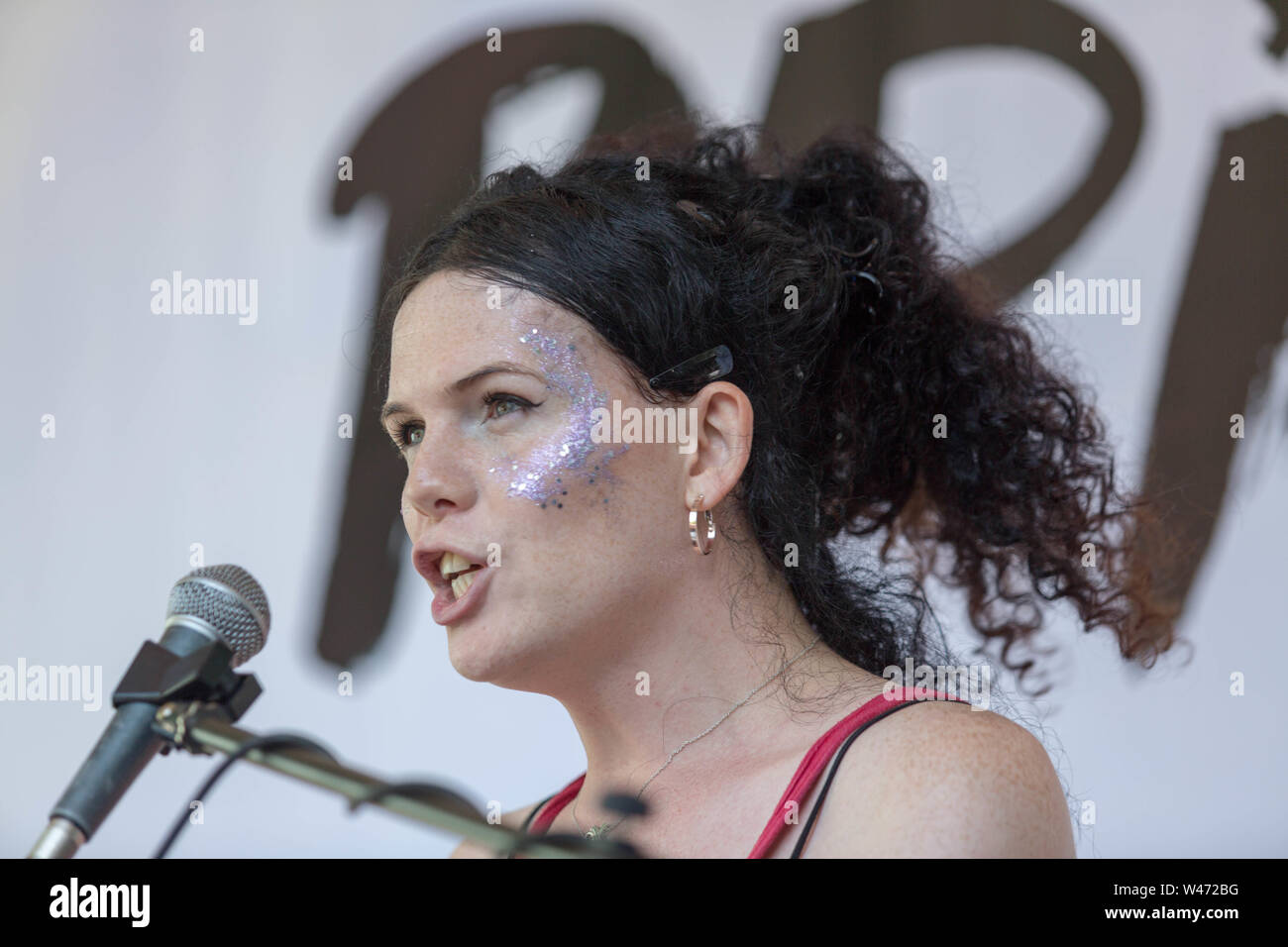 Southend on Sea, UK. 20th July, 2019. Jordan Gray, headline act at the ...