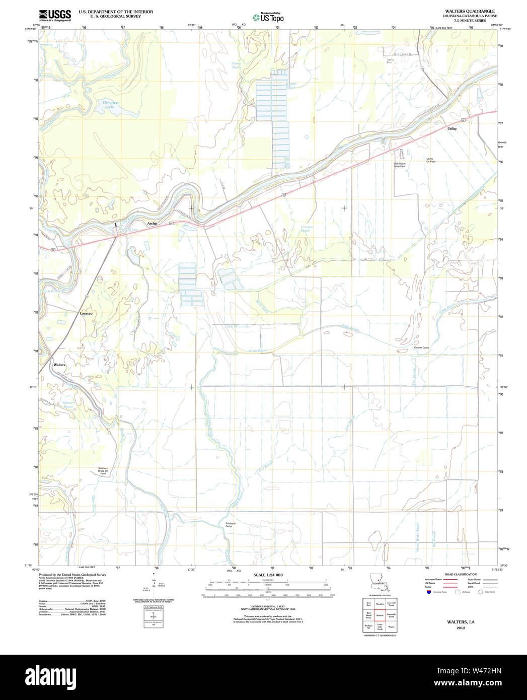 Map of walters hi-res stock photography and images - Alamy