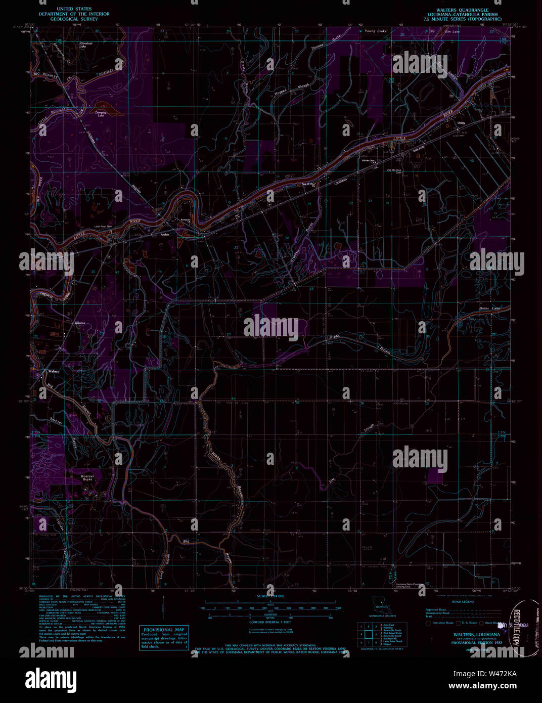 Map of walters hi-res stock photography and images - Alamy