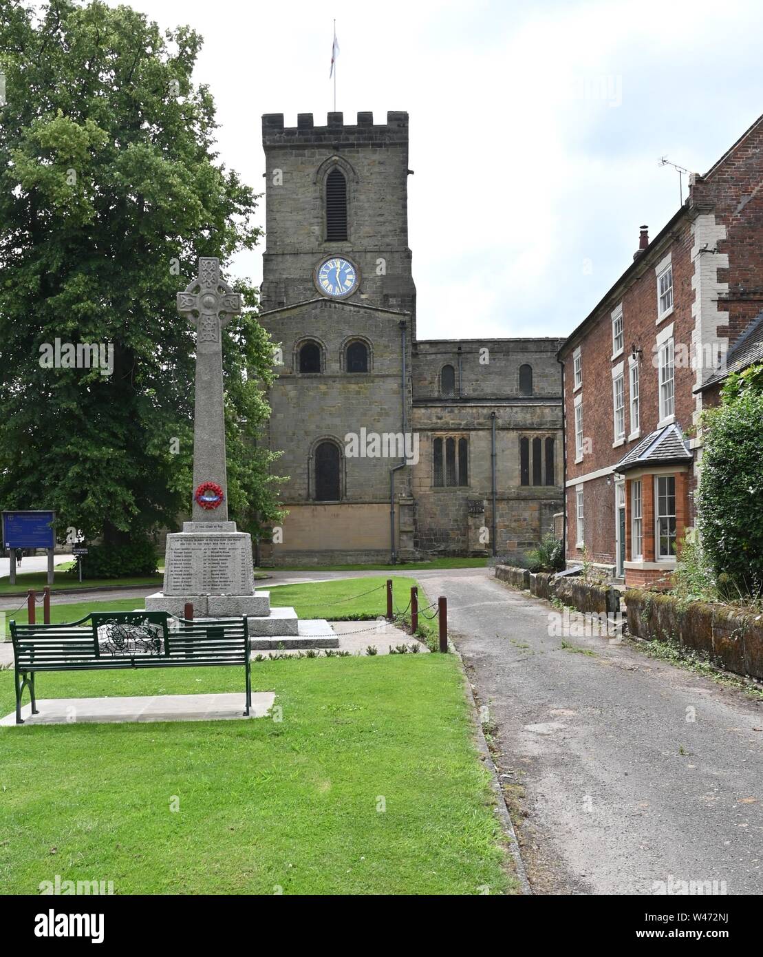St Mary's Church, Melbourne, Derbyshire Stock Photo - Alamy