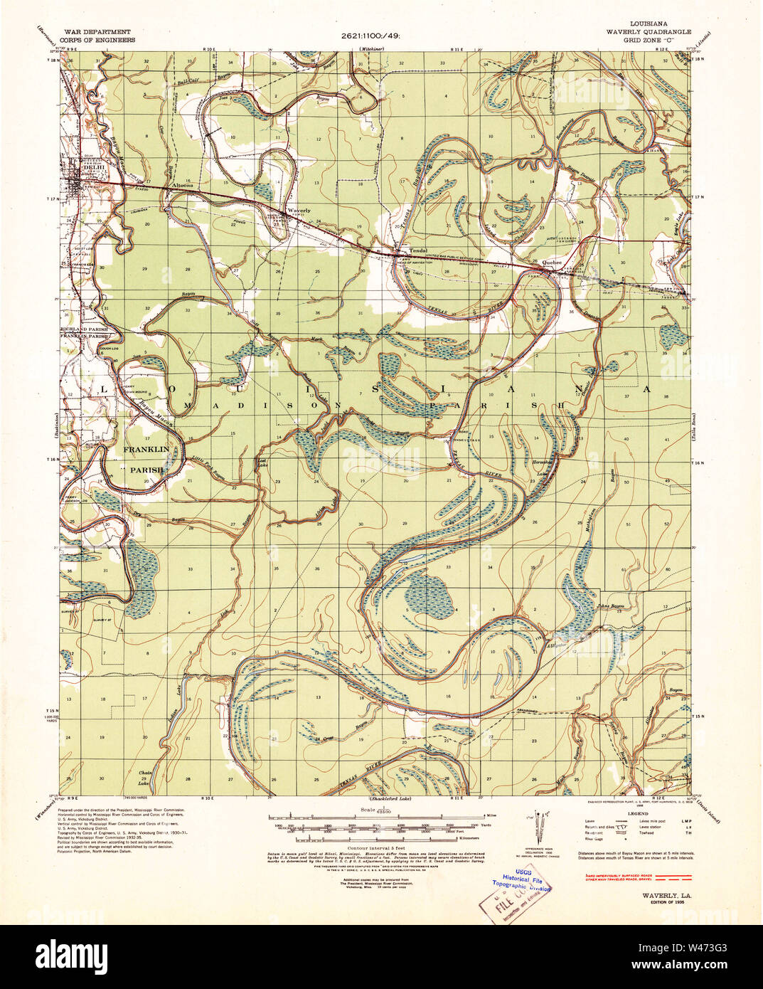 Waverly map hi-res stock photography and images - Alamy
