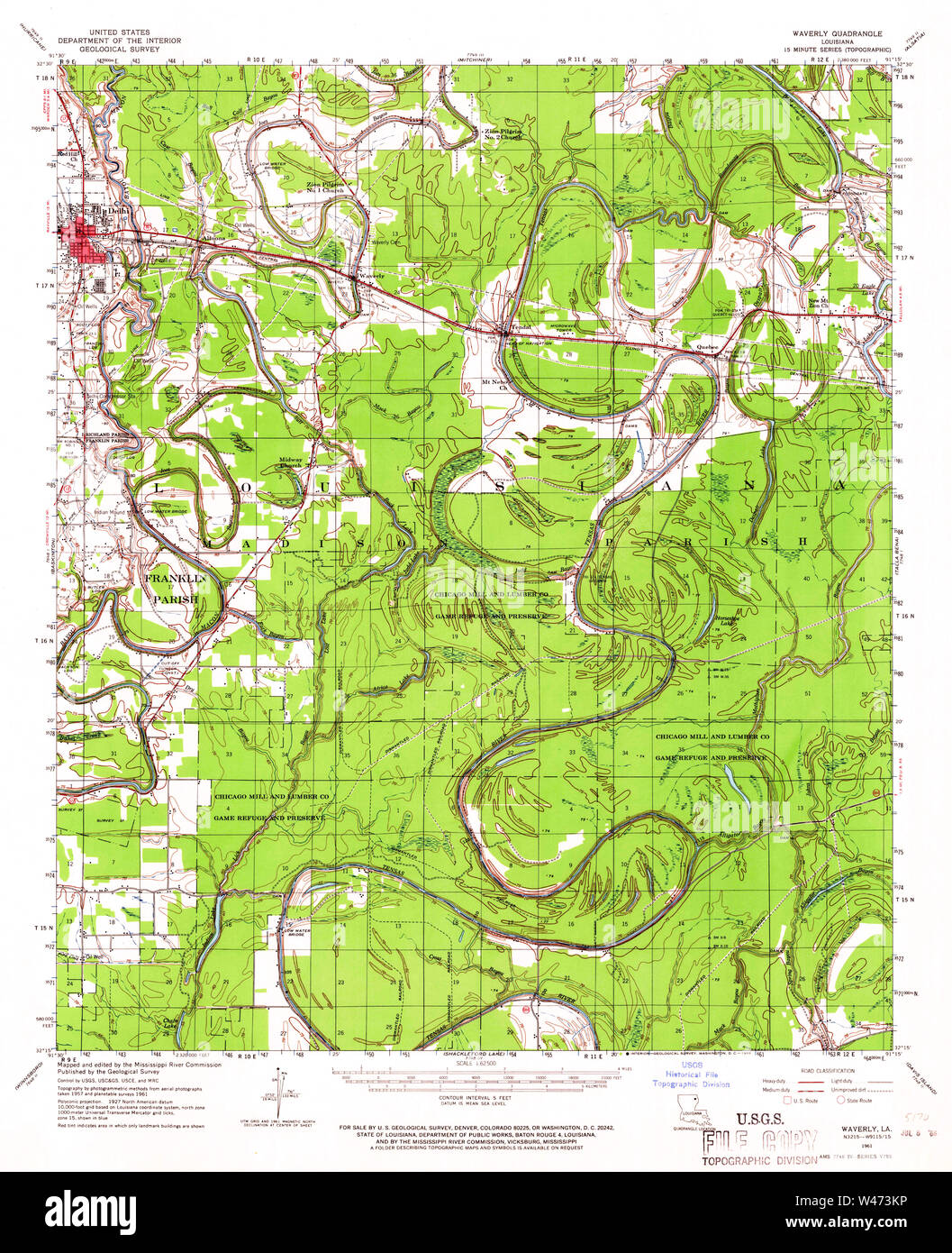 Map of waverly hi-res stock photography and images - Alamy
