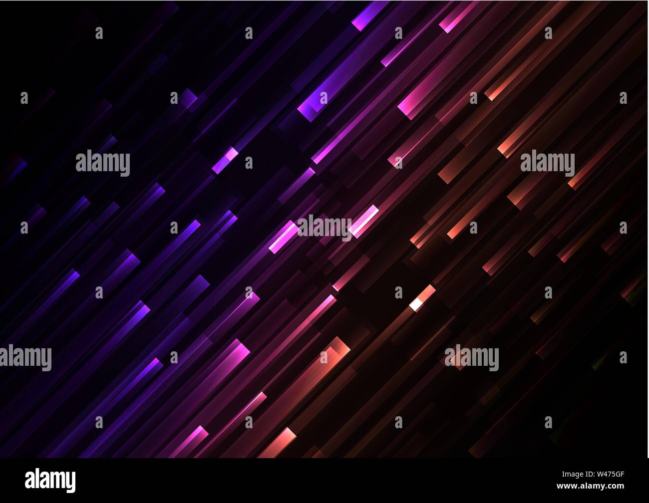 multicolour overlap pixel speed in dark background, geometric layer ...