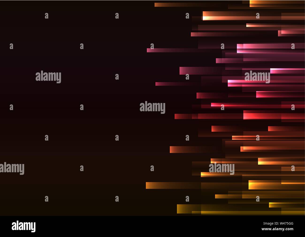 multicolour overlap pixel speed in dark background, geometric layer ...