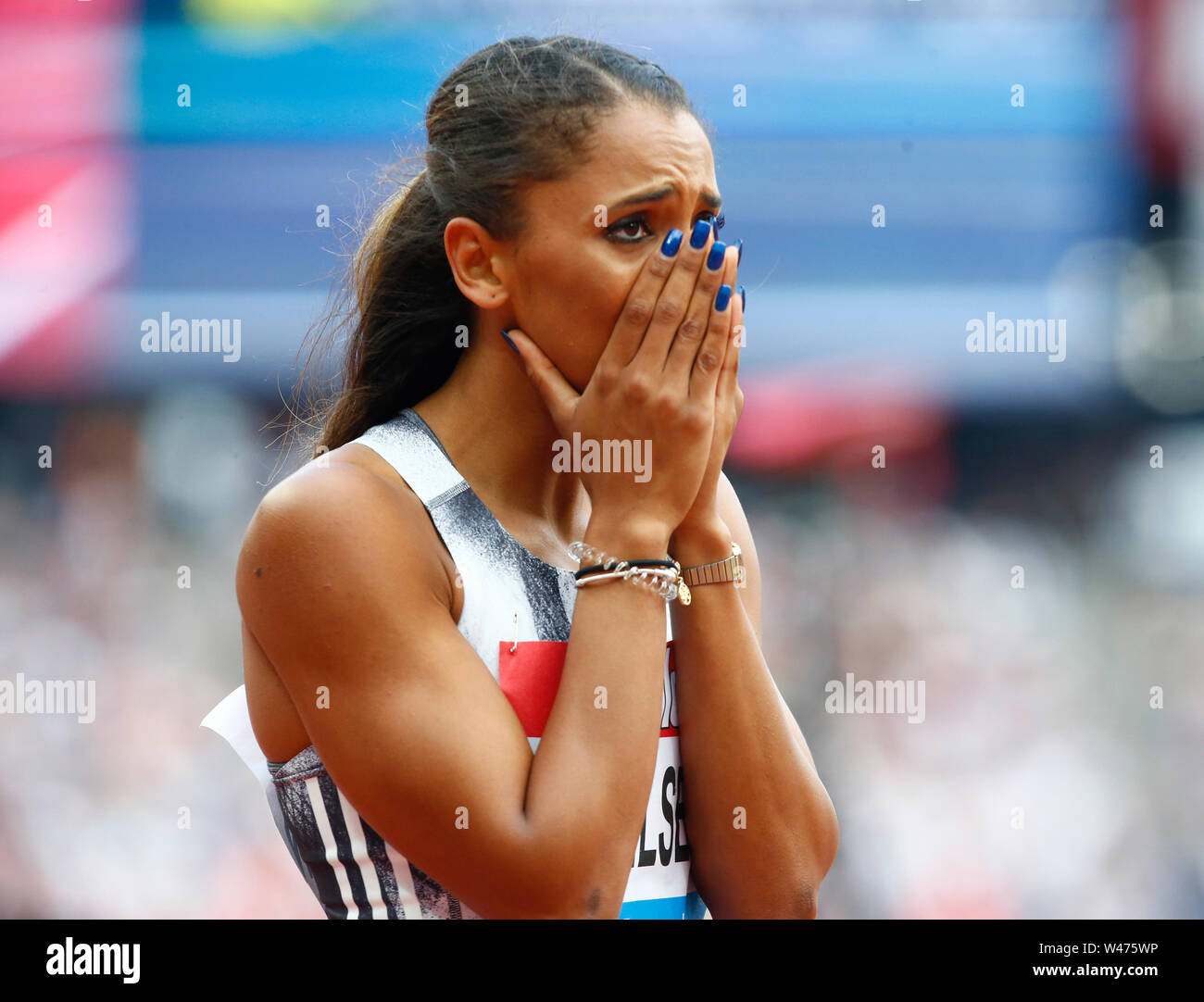 London, UK. 20th July, 2019. LONDON, ENGLAND. JULY 20: Laviai Nielsen ...
