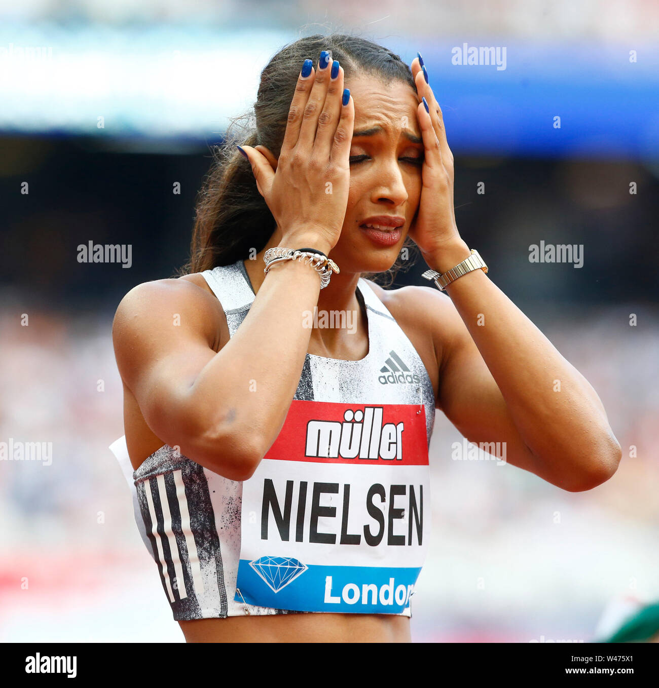 London, UK. 20th July, 2019. LONDON, ENGLAND. JULY 20: Laviai Nielsen ...