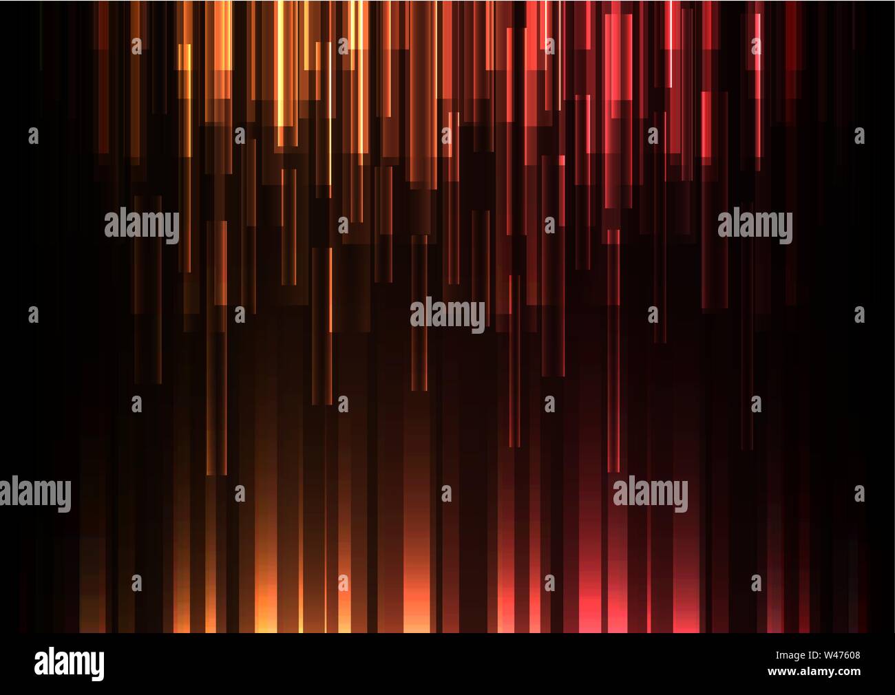 multicolour overlap pixel speed in dark background, geometric layer ...