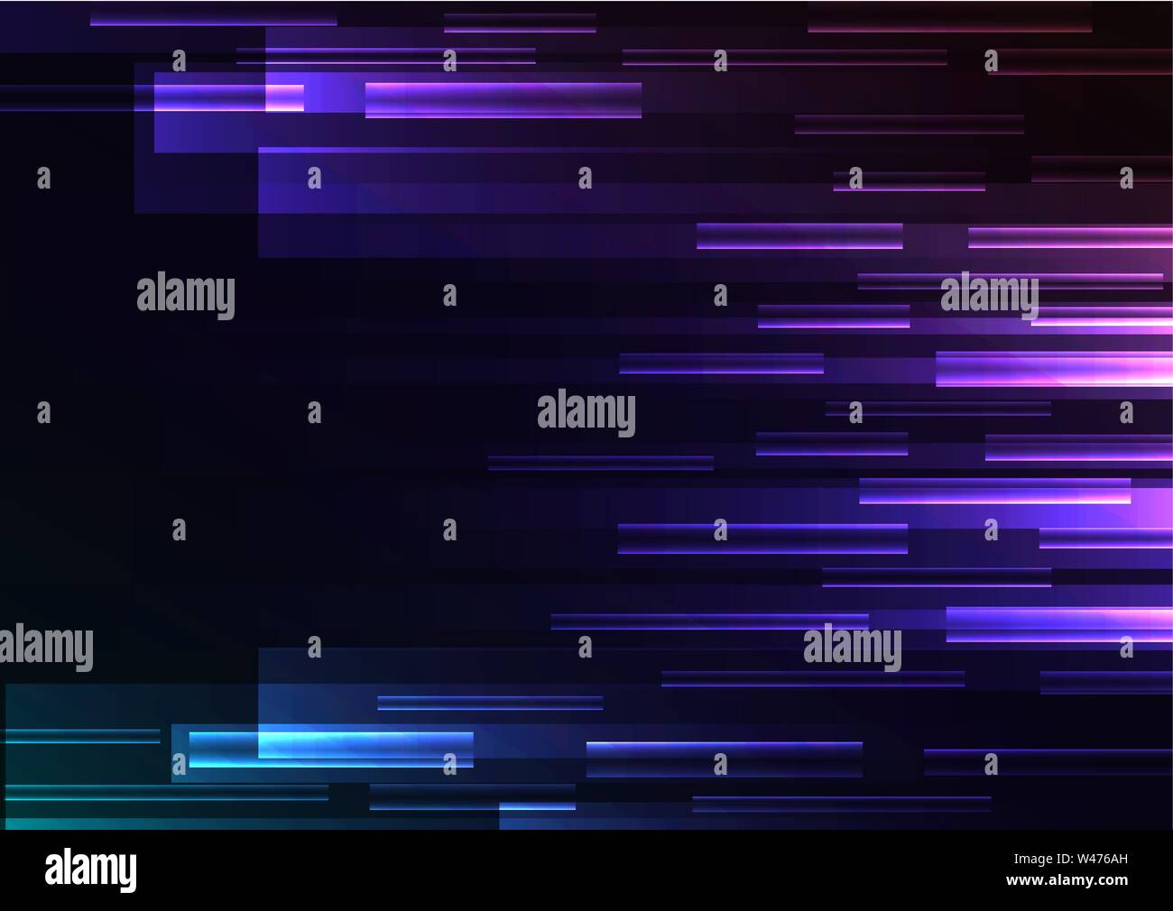 multicolour overlap pixel speed in dark background, geometric layer ...