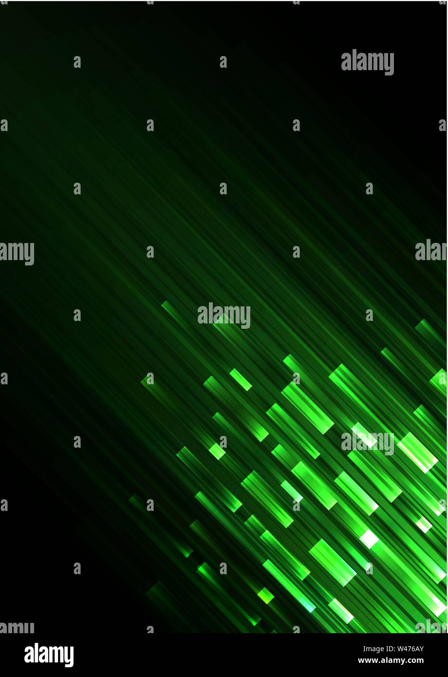 dark multicolour bar overlap in dark background, stripe layer backdrop ...