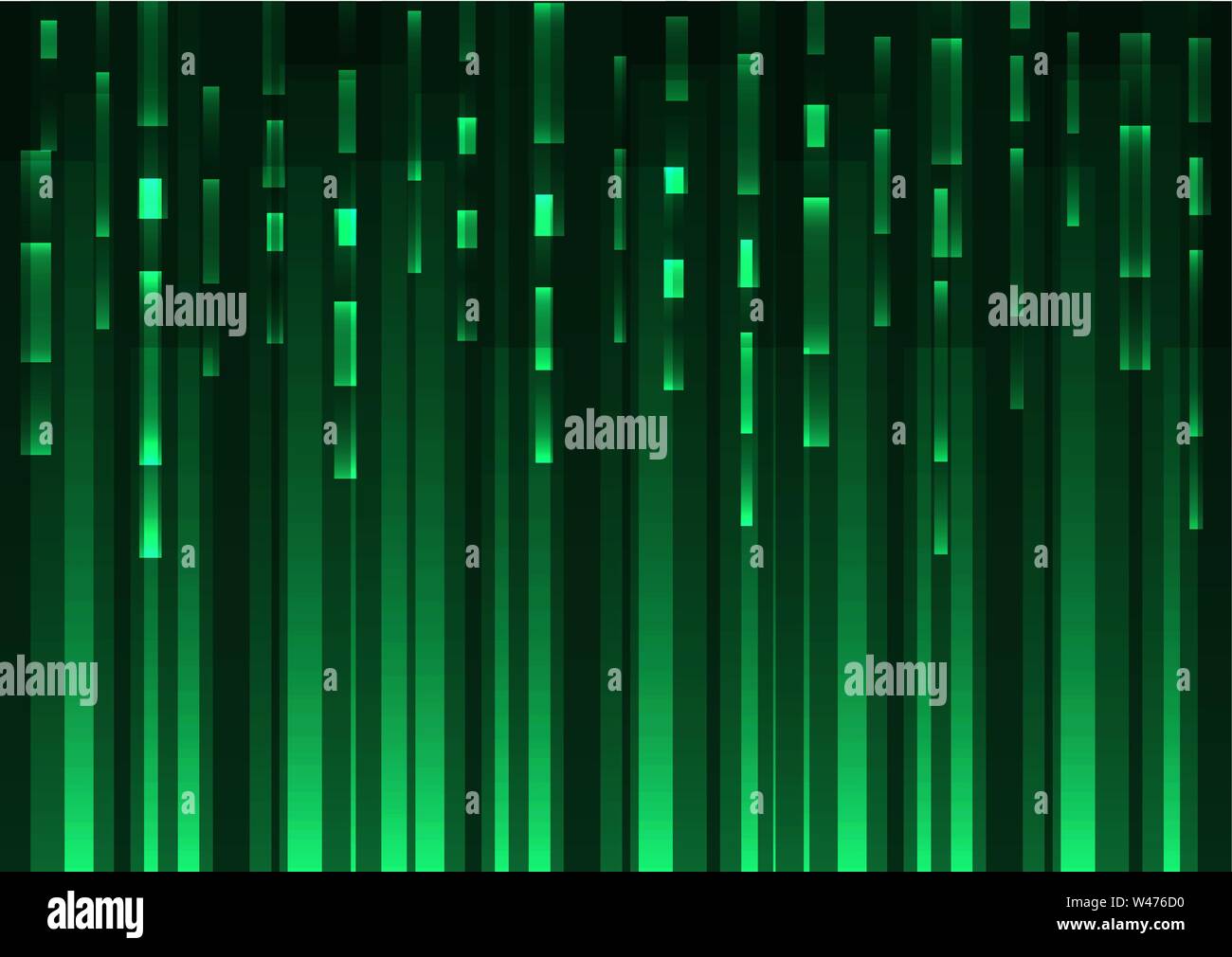 dark multicolour bar overlap in dark background, stripe layer backdrop ...