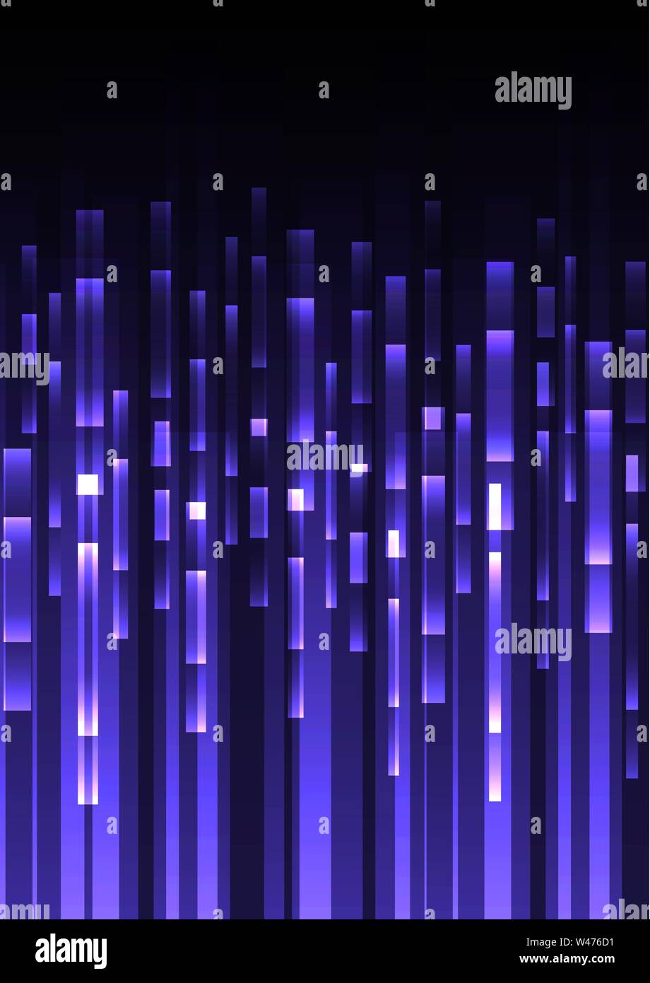 dark multicolour bar overlap in dark background, stripe layer backdrop ...