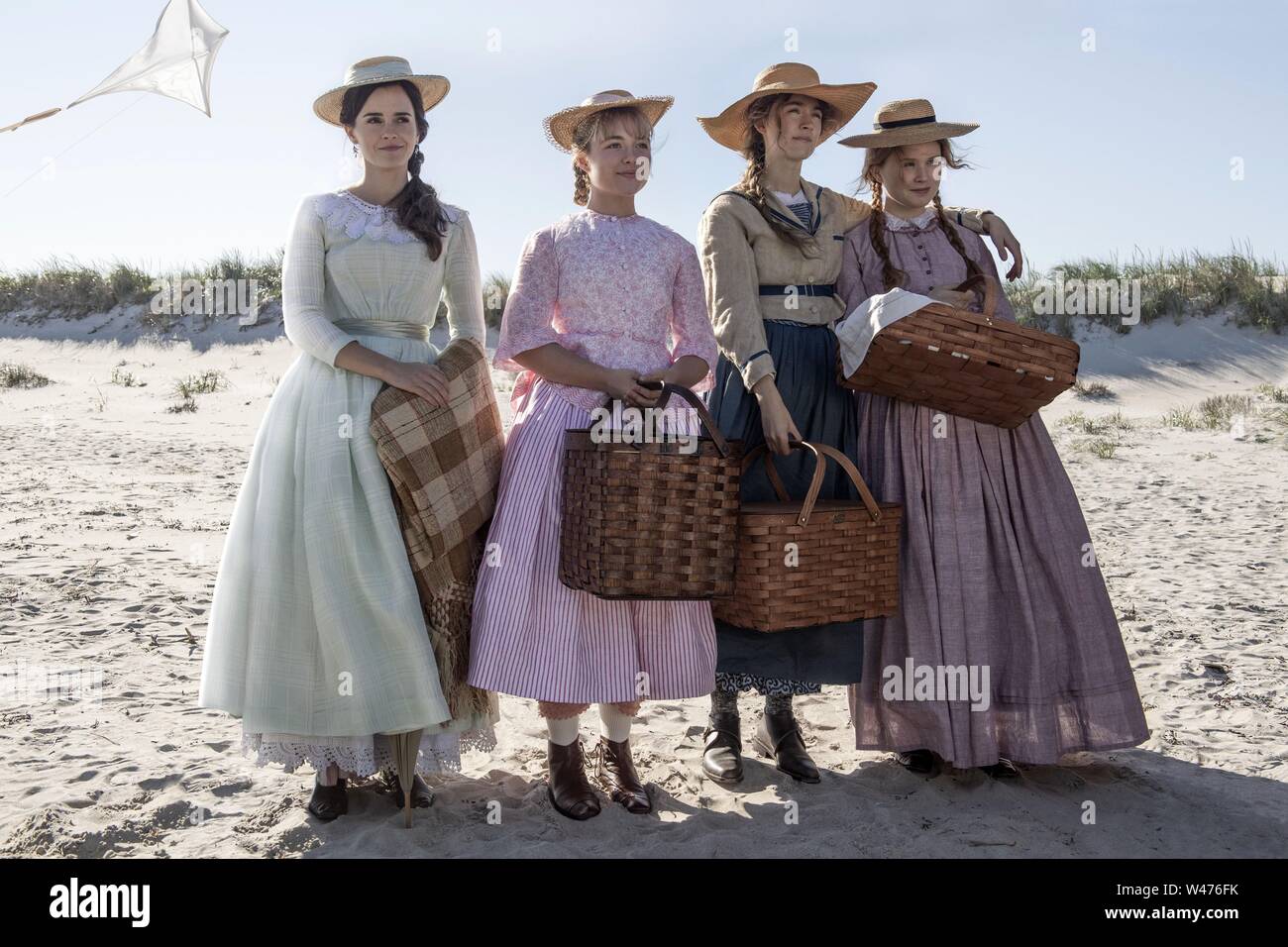 EMMA WATSON , SAOIRSE RONAN , FLORENCE PUGH and ELIZA SCANLEN in LITTLE ...