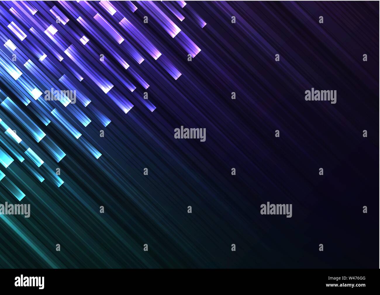 dark multicolour bar overlap in dark background, stripe layer backdrop ...