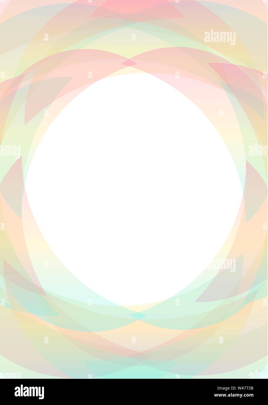 Abstract rainbow curve overlap Stock Vector Images - Alamy