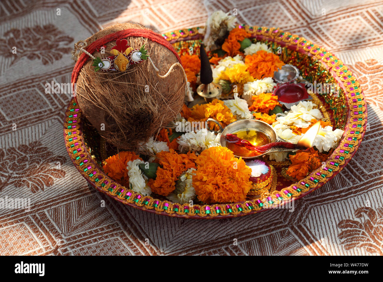 Rakhi thali hi-res stock photography and images - Alamy