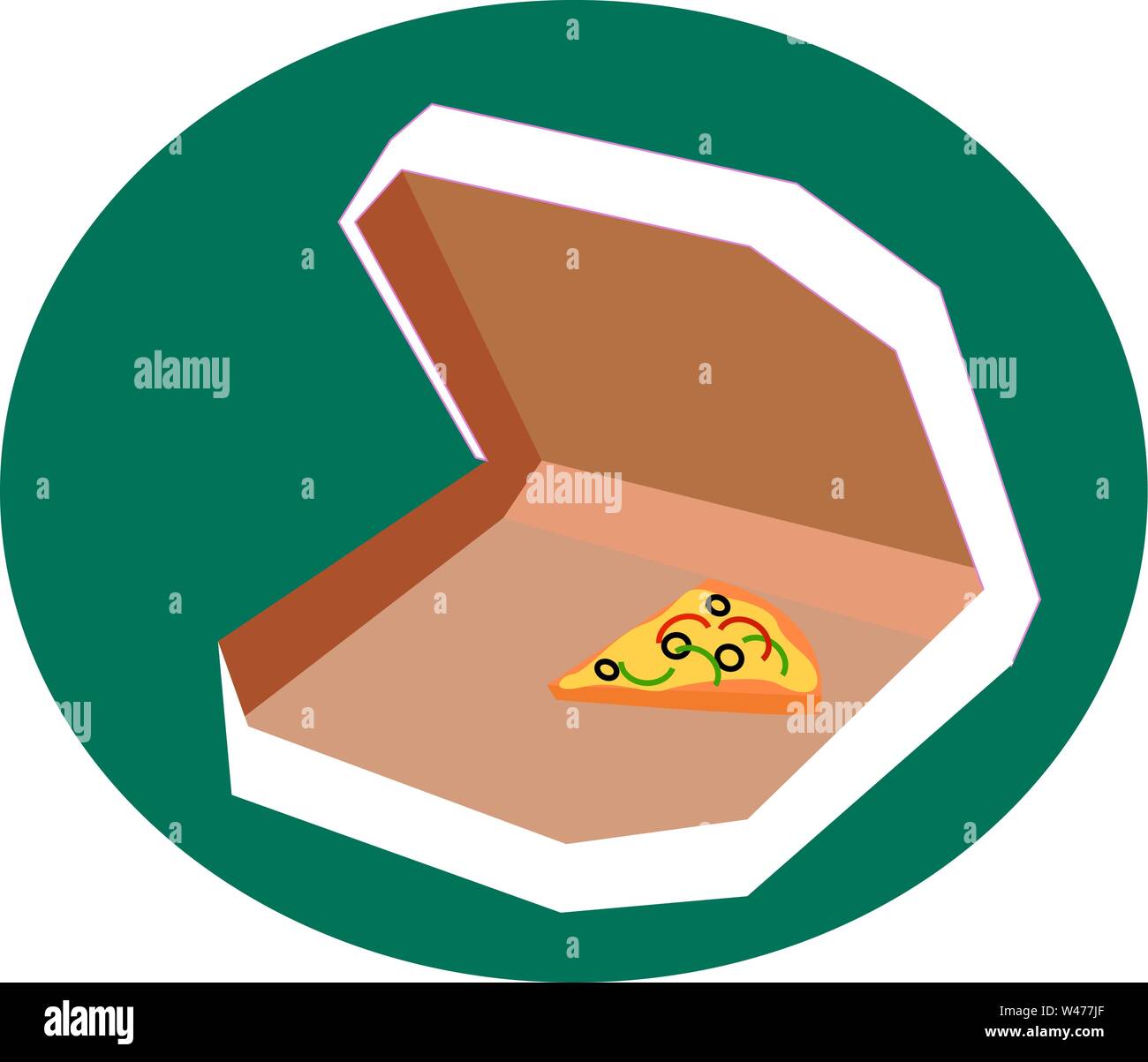 Dinner meal in box Stock Vector Images - Alamy