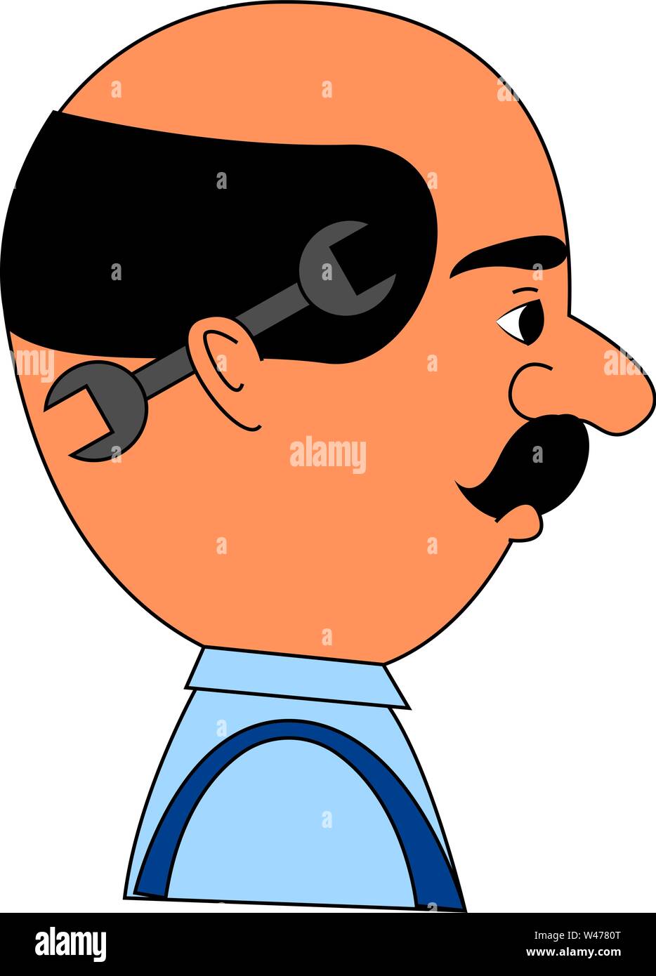 Human icon wrench vector hi-res stock photography and images - Alamy