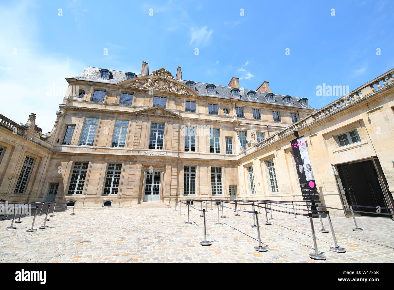 Picasso National museum Paris France Stock Photo - Alamy