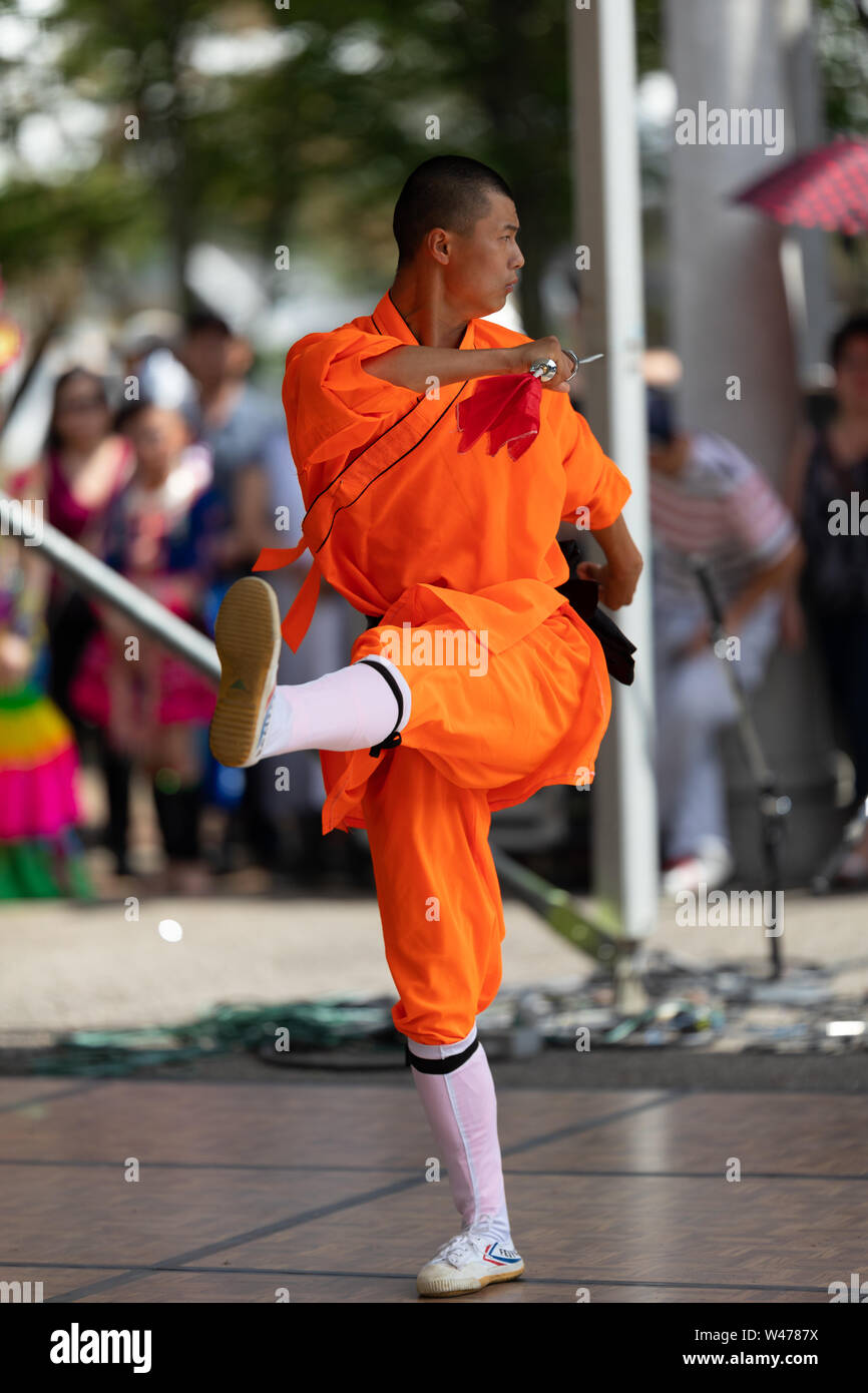 Columbus, Ohio, USA - May 26, 2019: Columbus Asian Festival, Chinese ...
