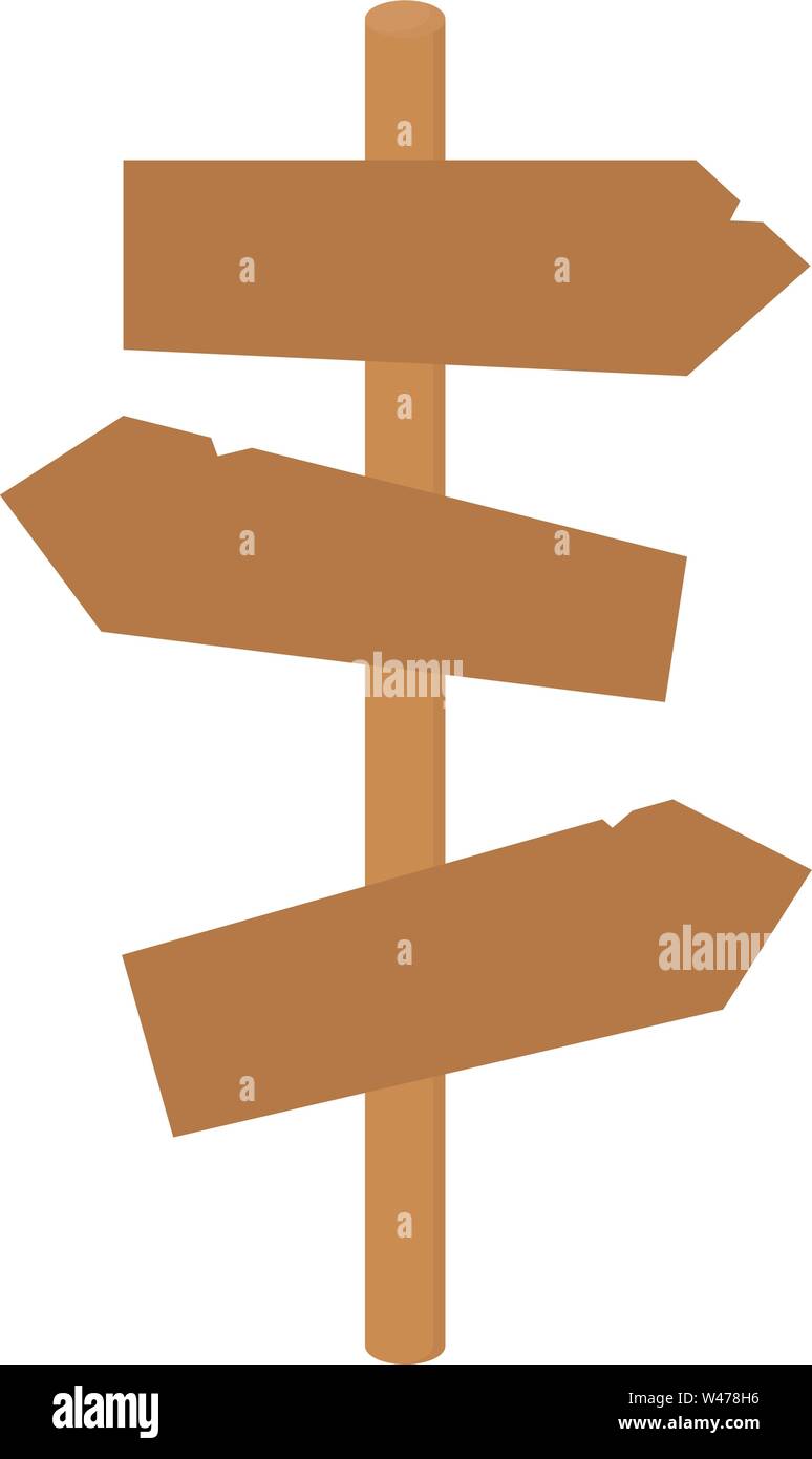 Road sign, illustration, vector on white background Stock Vector Image ...