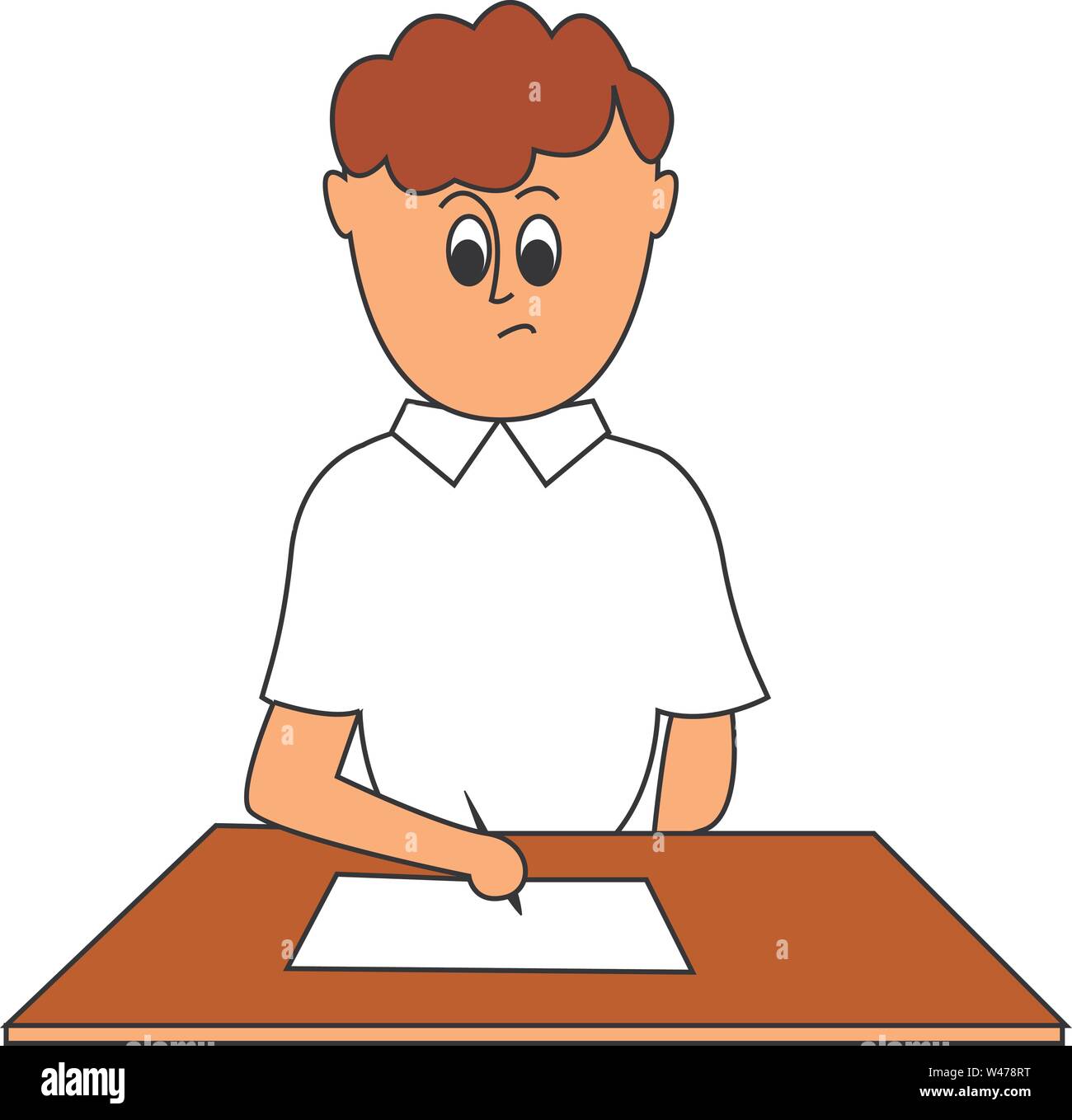 Boy text on blue Stock Vector Images - Alamy