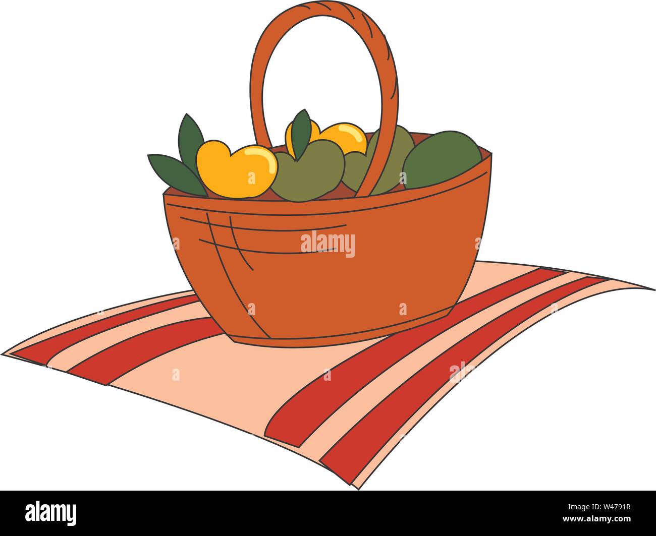 Fruits shop on food Stock Vector Images - Alamy