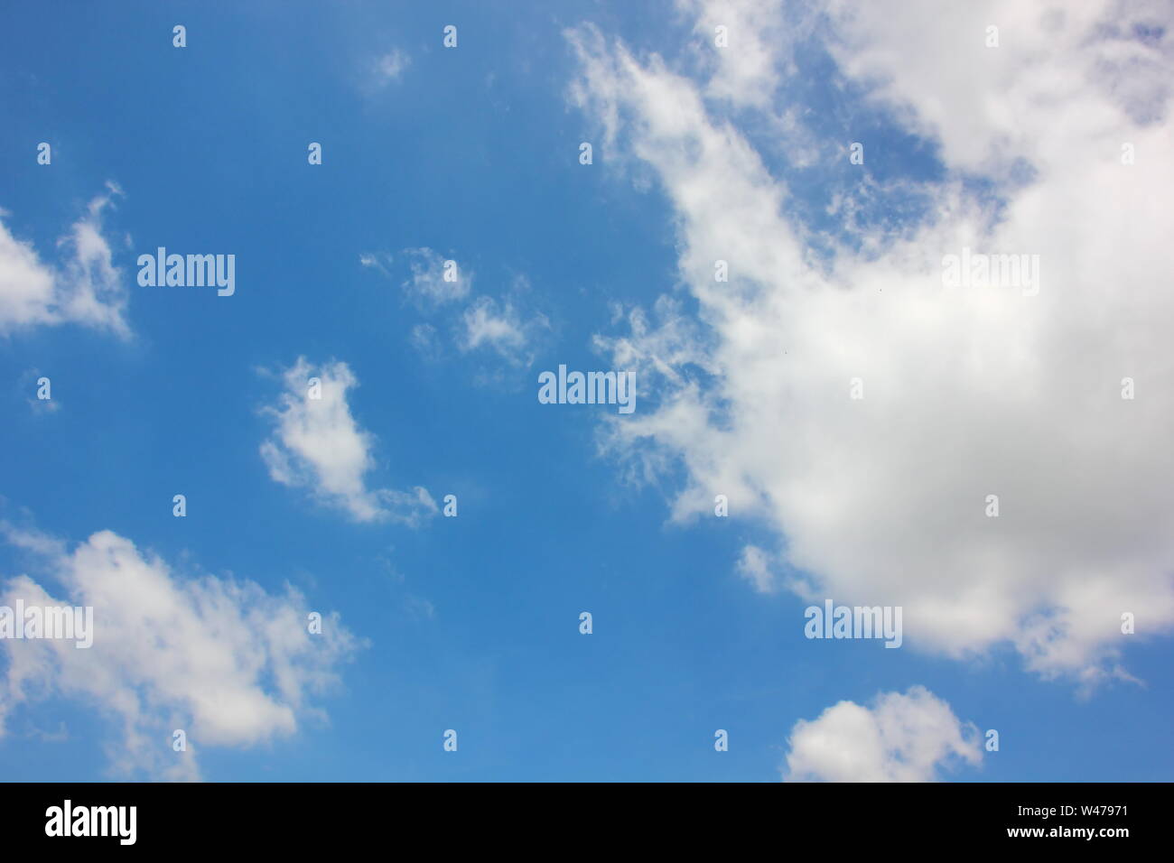 the beautiful blue sky abstract white cloud shape background Stock ...