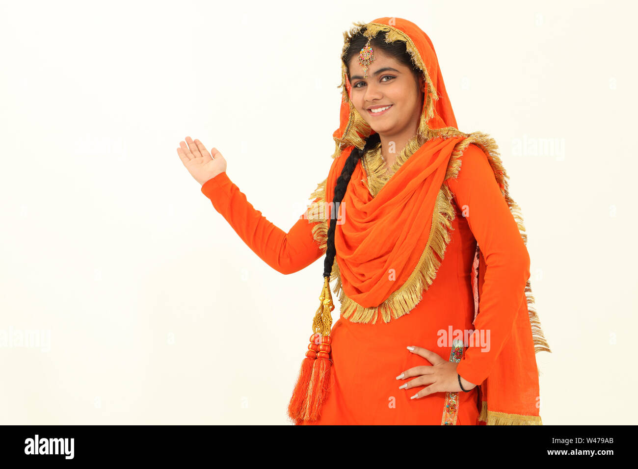 Young sikh woman smiling hi-res stock photography and images - Alamy