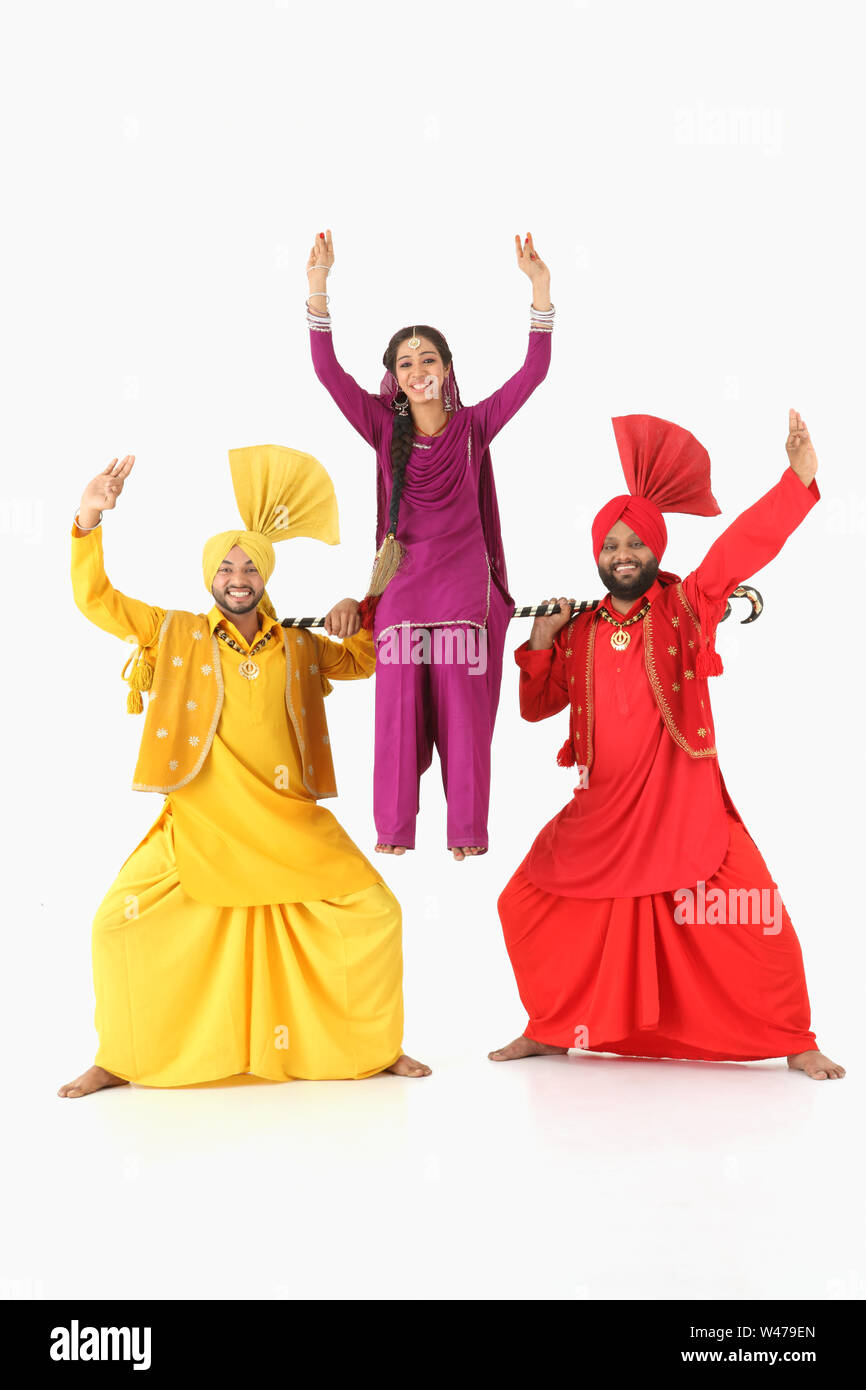 Group of people performing folk dance Stock Photo - Alamy