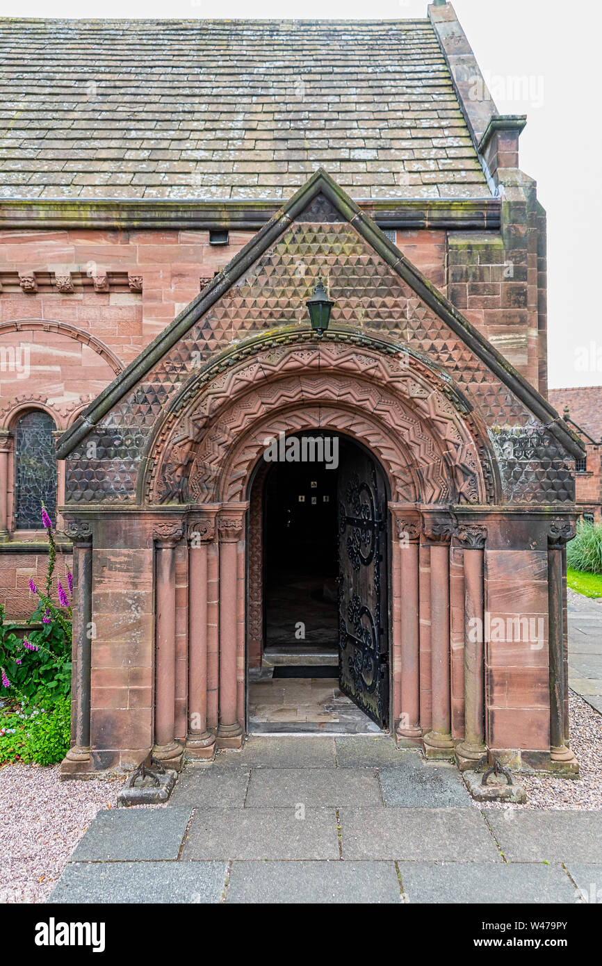 Exterior view of a Church in England Stock Photo - Alamy