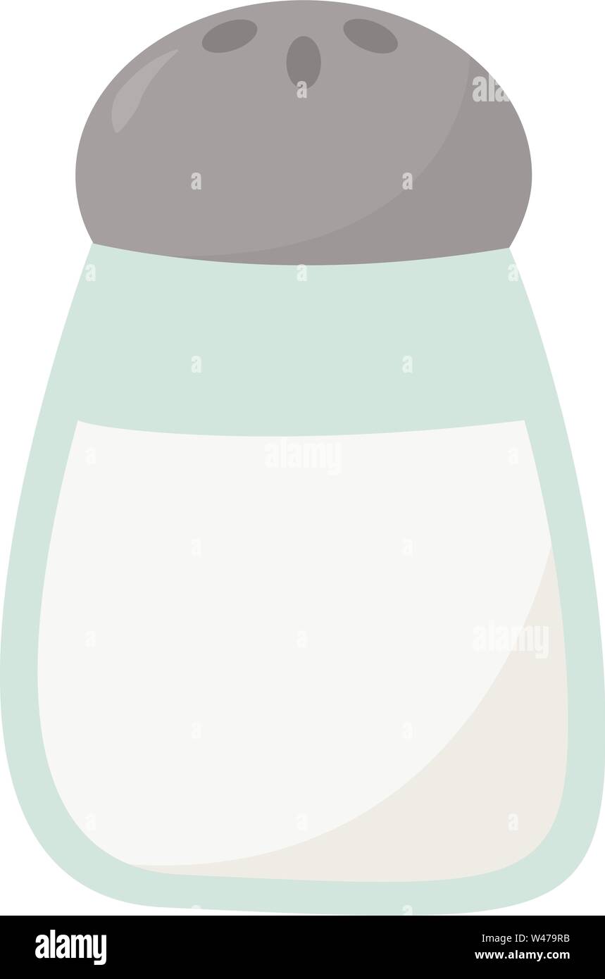 Salt, illustration, vector on white background Stock Vector Image & Art ...