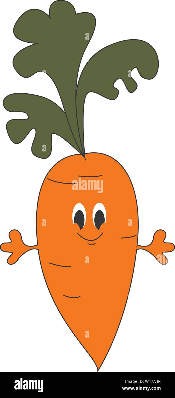 Smiling carrot cartoon hi-res stock photography and images - Alamy
