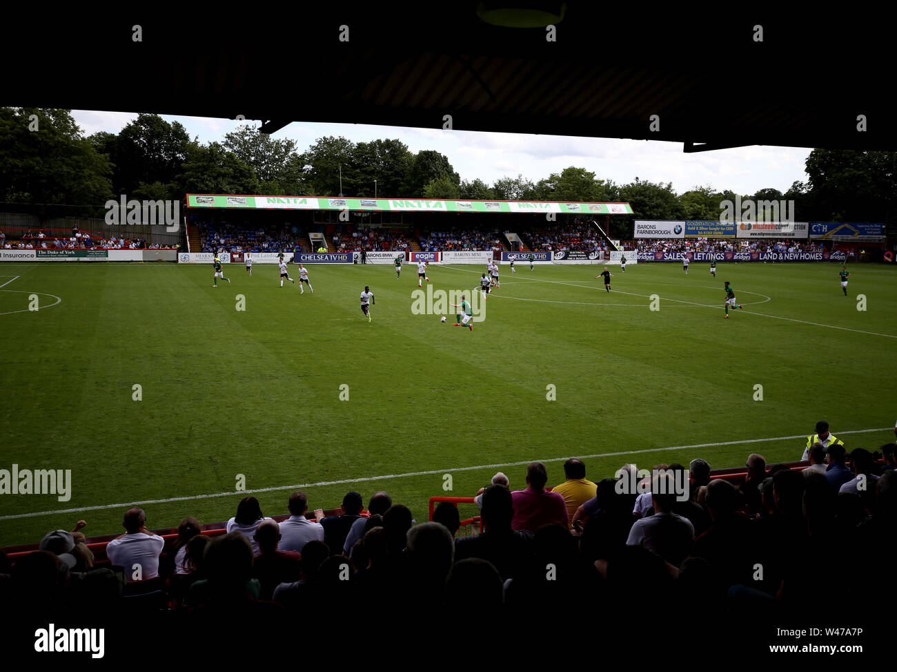 Brighton and Hove Albion Leandro Trossard in action during the pre ...