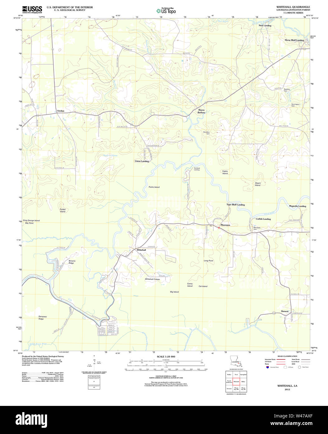 Map of whitehall hi-res stock photography and images - Alamy