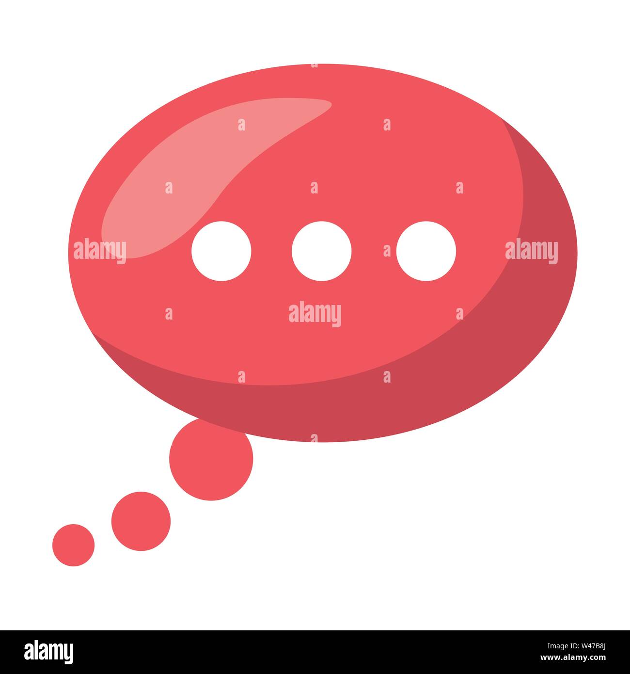 speech bubble message isolated icon Stock Vector Image & Art - Alamy