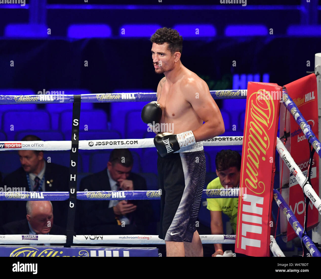 LONDON, UNITED KINGDOM. 20th Jul, 2019. Alen Babic vs Morgan Dessaux ...