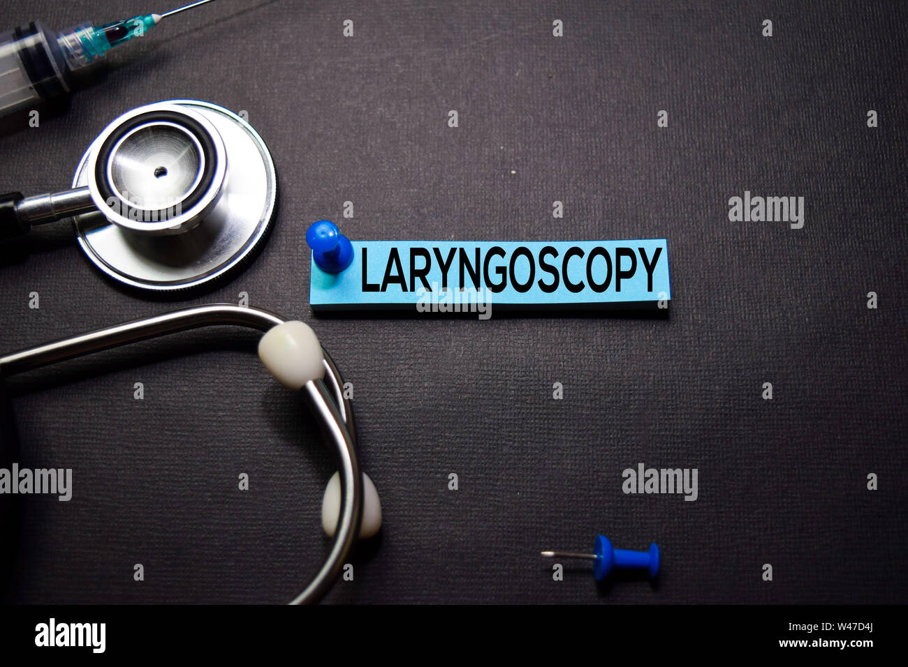 Larynx endoscopy examination hi-res stock photography and images - Alamy