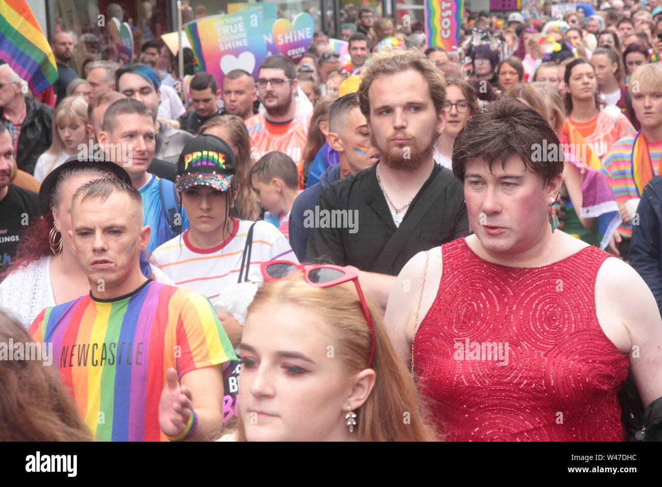 Newcastle pride parade hi-res stock photography and images - Alamy