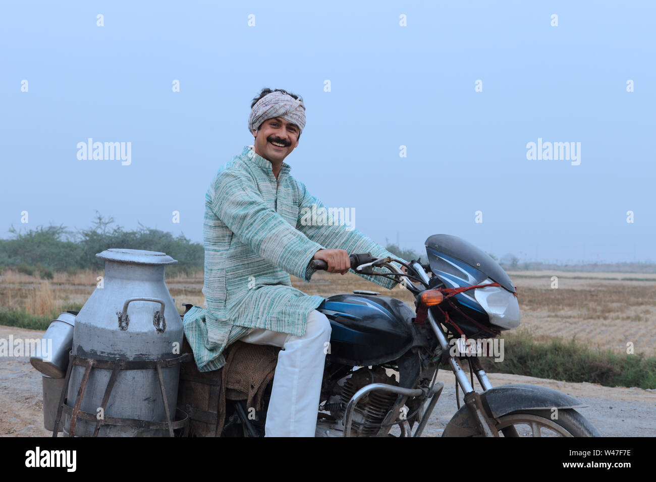 Milkman delivering milk hi-res stock photography and images - Alamy