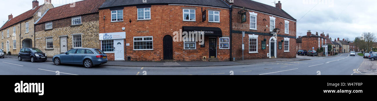 Shops, Welbourn, Lincolnshire Stock Photo - Alamy