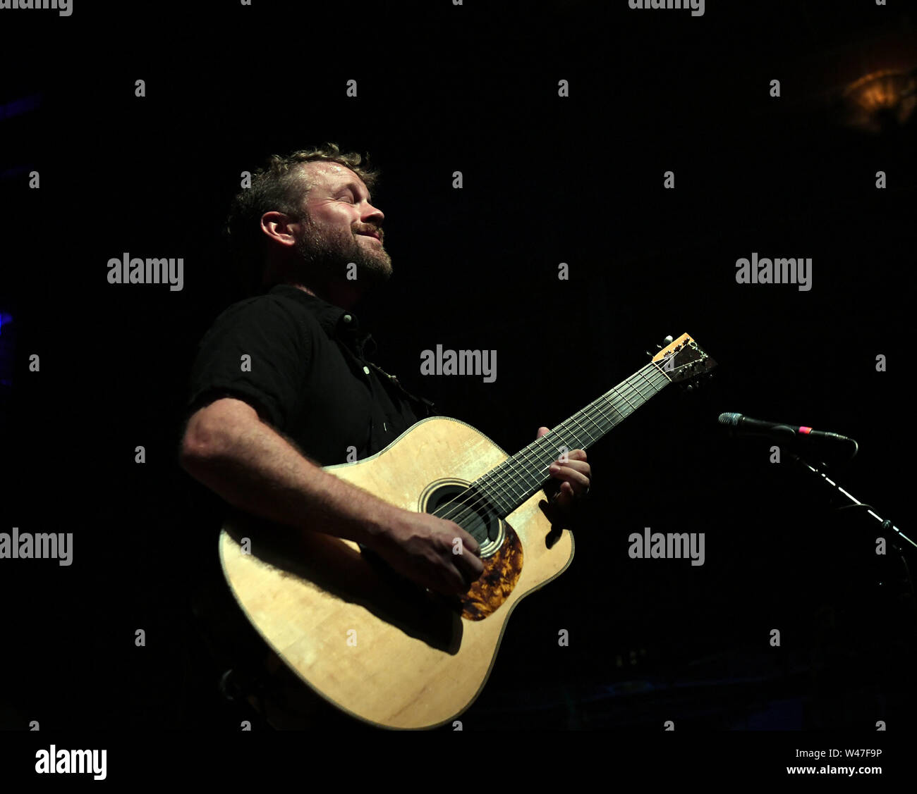 July 17, 2019 - Jon Stickley Trio memebers JON STICKLEY(guitar ...
