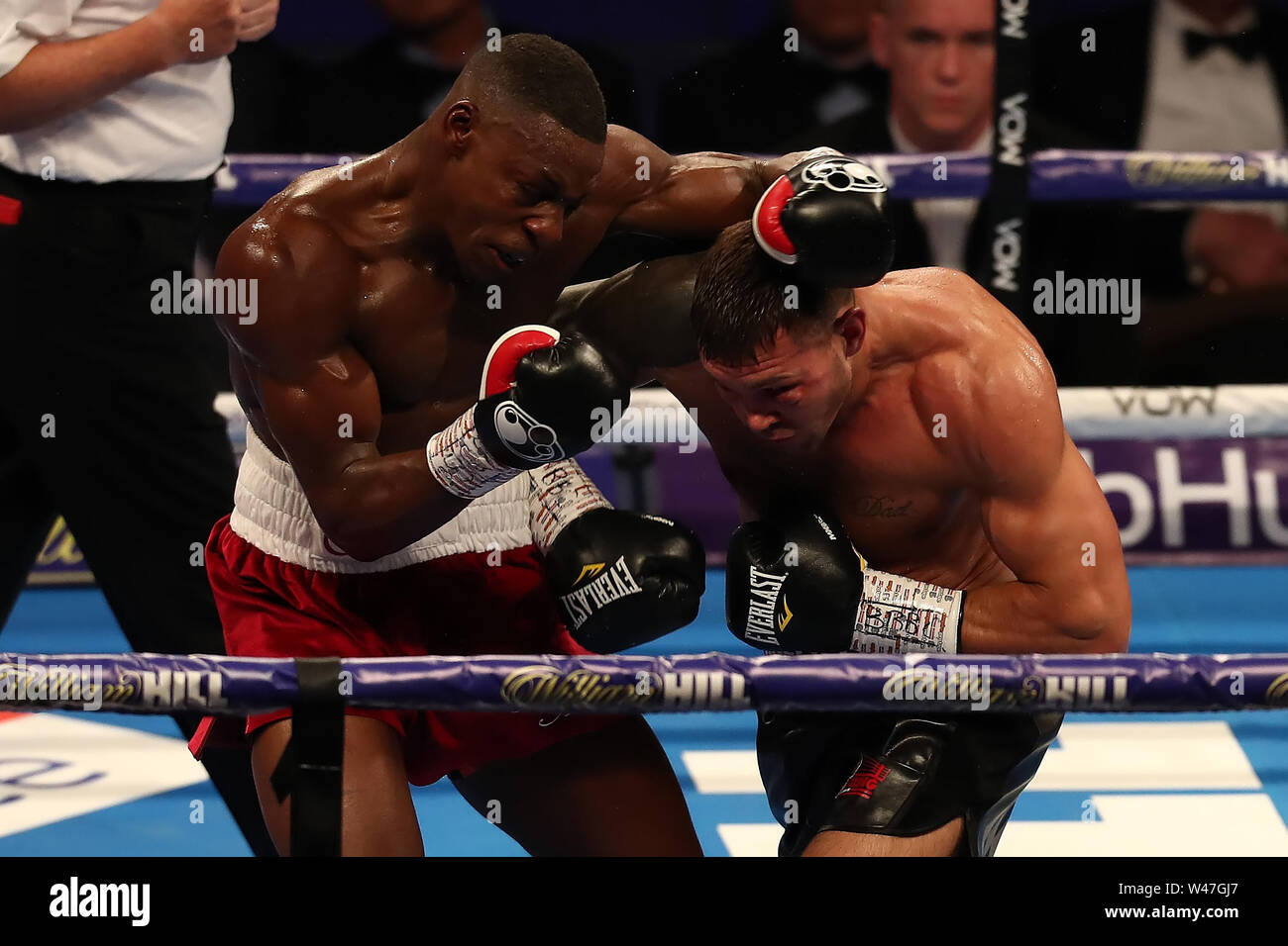 20th July 2019, The 02 Arena, London, England; Heavyweight Boxing, WBC ...