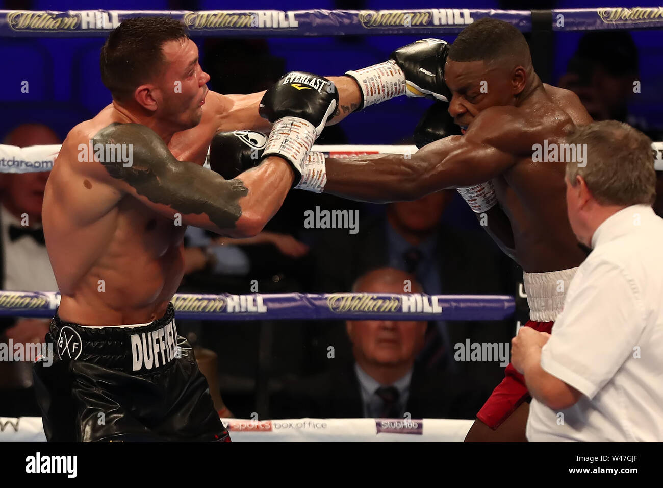 20th July 2019, The 02 Arena, London, England; Heavyweight Boxing, WBC ...