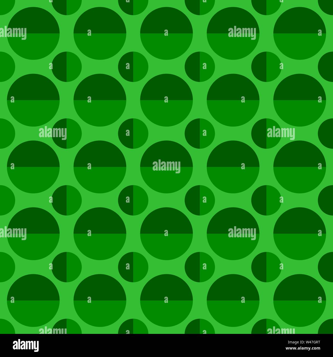 Abstract Repeating Circle Pattern Background Design Color Vector