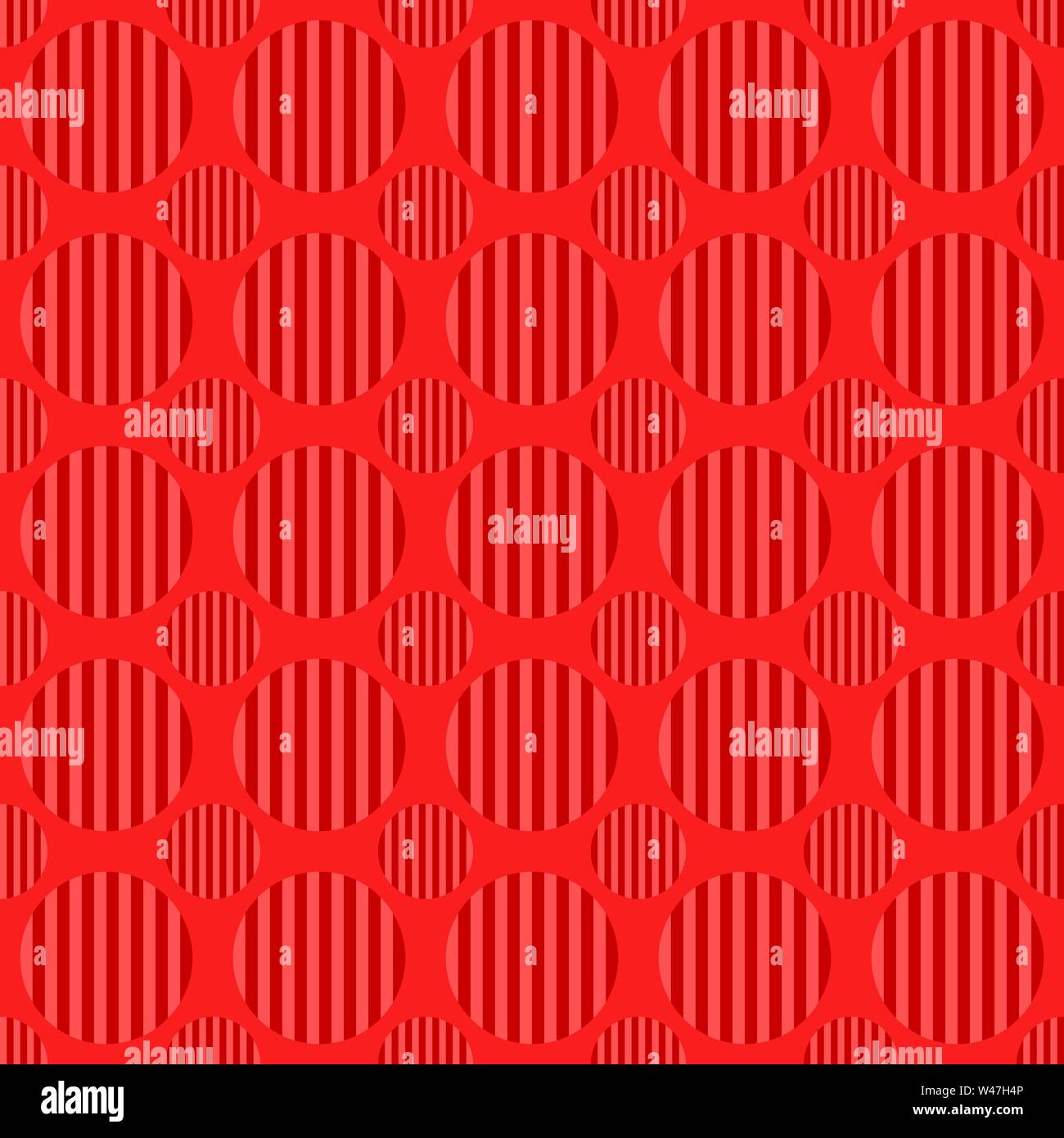 Abstract Repeating Pattern Vector Circle Background Design Stock