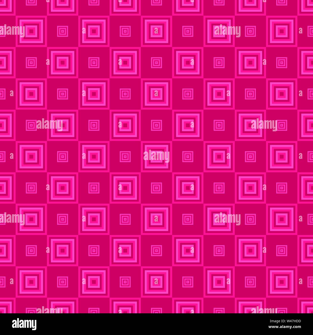 Abstract repeating square pattern design background - colored vector ...