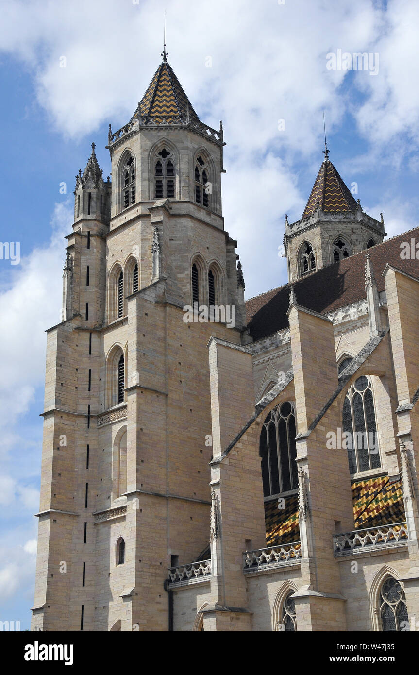 Cathedral of Saint Benignus of Dijon, Dijon Cathedral, Cathédrale Saint ...